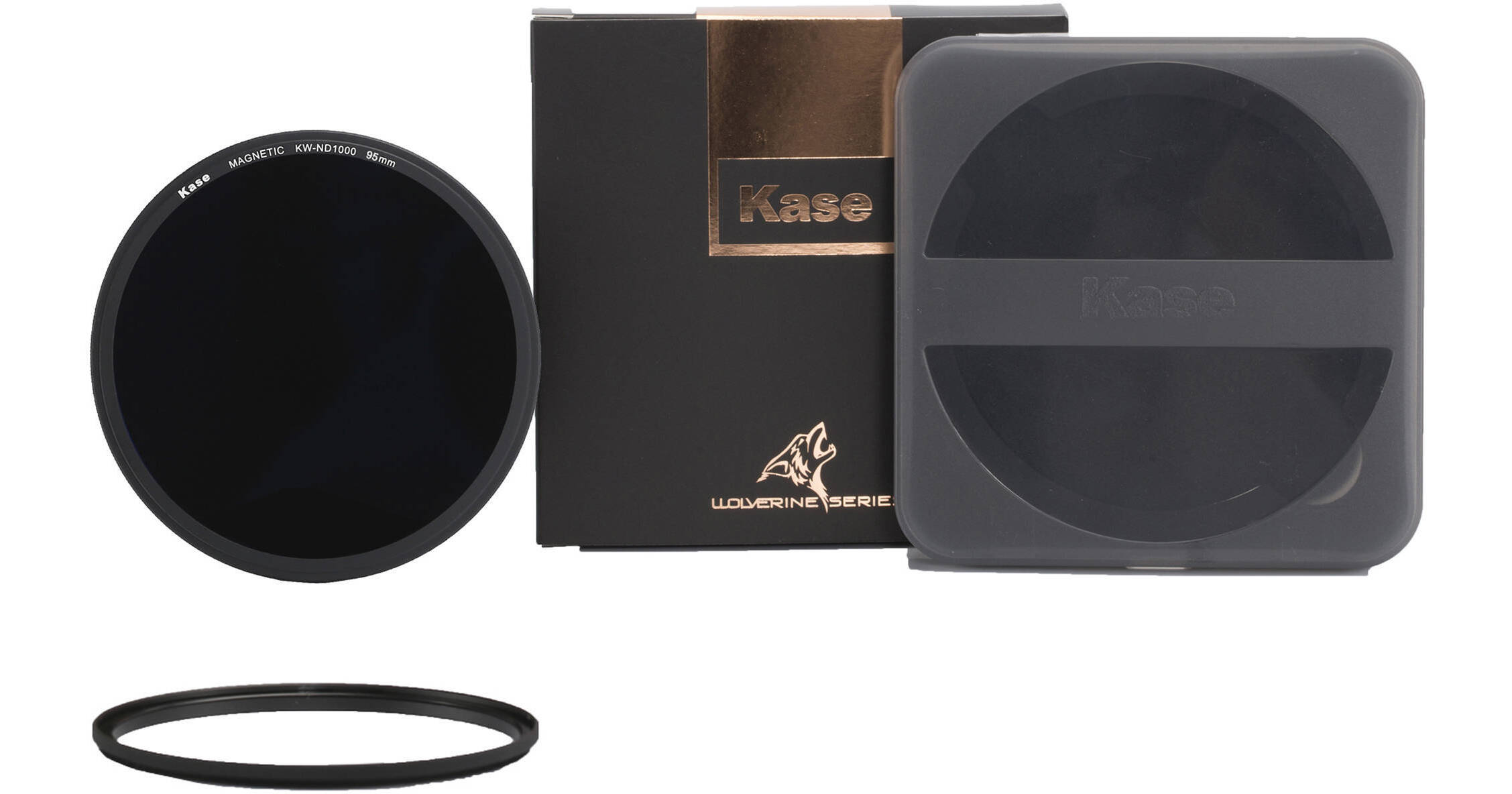 Kase Wolverine Magnetic Solid ND Filter with Lens KW-M1000-95