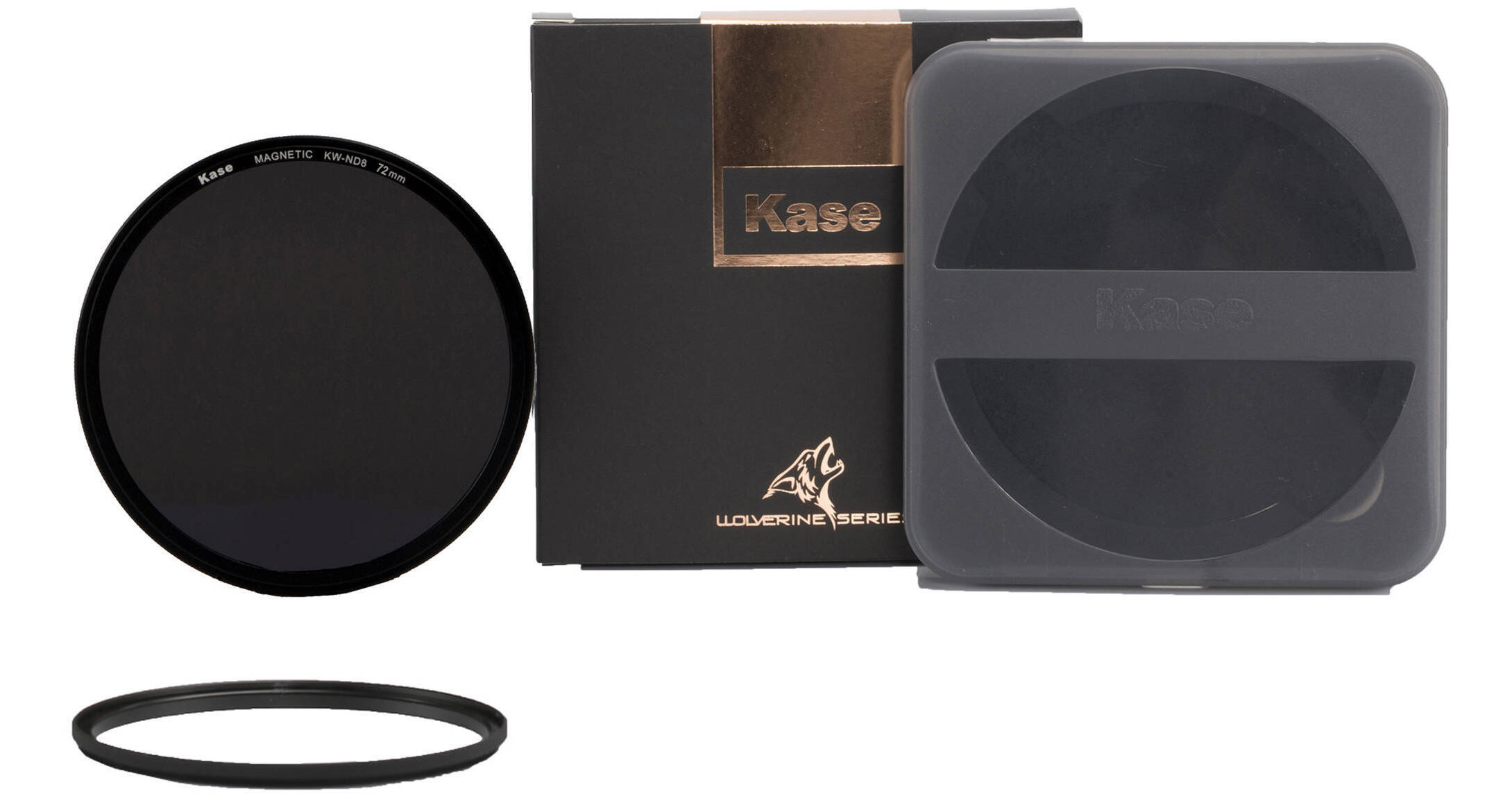 Kase Wolverine Magnetic Solid ND Filter with Lens KW-M8-72 B&H