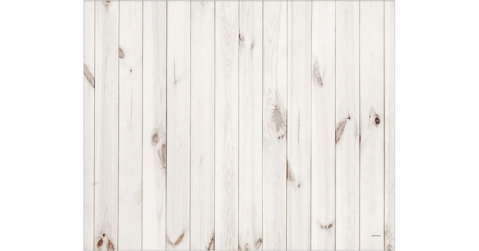 Kate Backdrop Retro White Wood Wall Rubber Floor