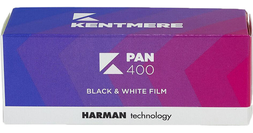 Film for Classics Pan 400 Black and White Negative 127KENT400