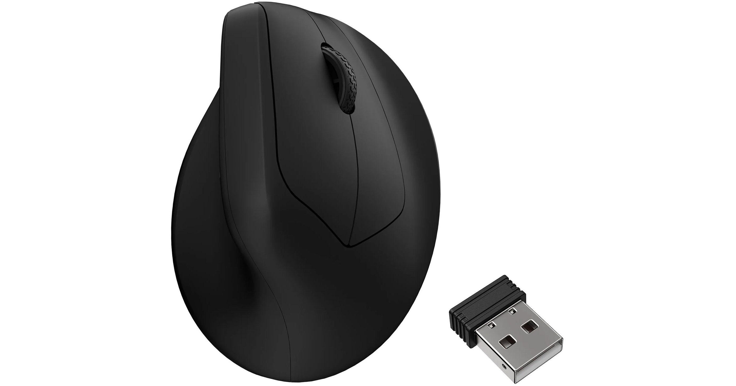 Keychron M5 Wireless Ergonomic Mouse (Black) M5-A23 B&H Photo
