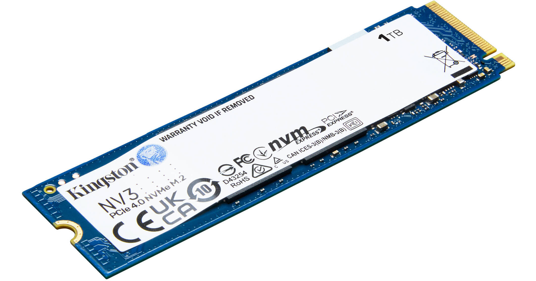 Kingston 1TB NV3 NVMe M 2 PCIe 4 0 SSD SNV3S 1000G B H Photo Kingston 1TB NV3 NVMe M 2 PCIe 4 0 SSD SNV3S 1000G B H Photo
