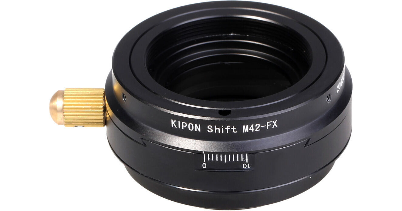 KIPON Shift Lens Adapter for M42 Lens to FUJIFILM FX M42-FX