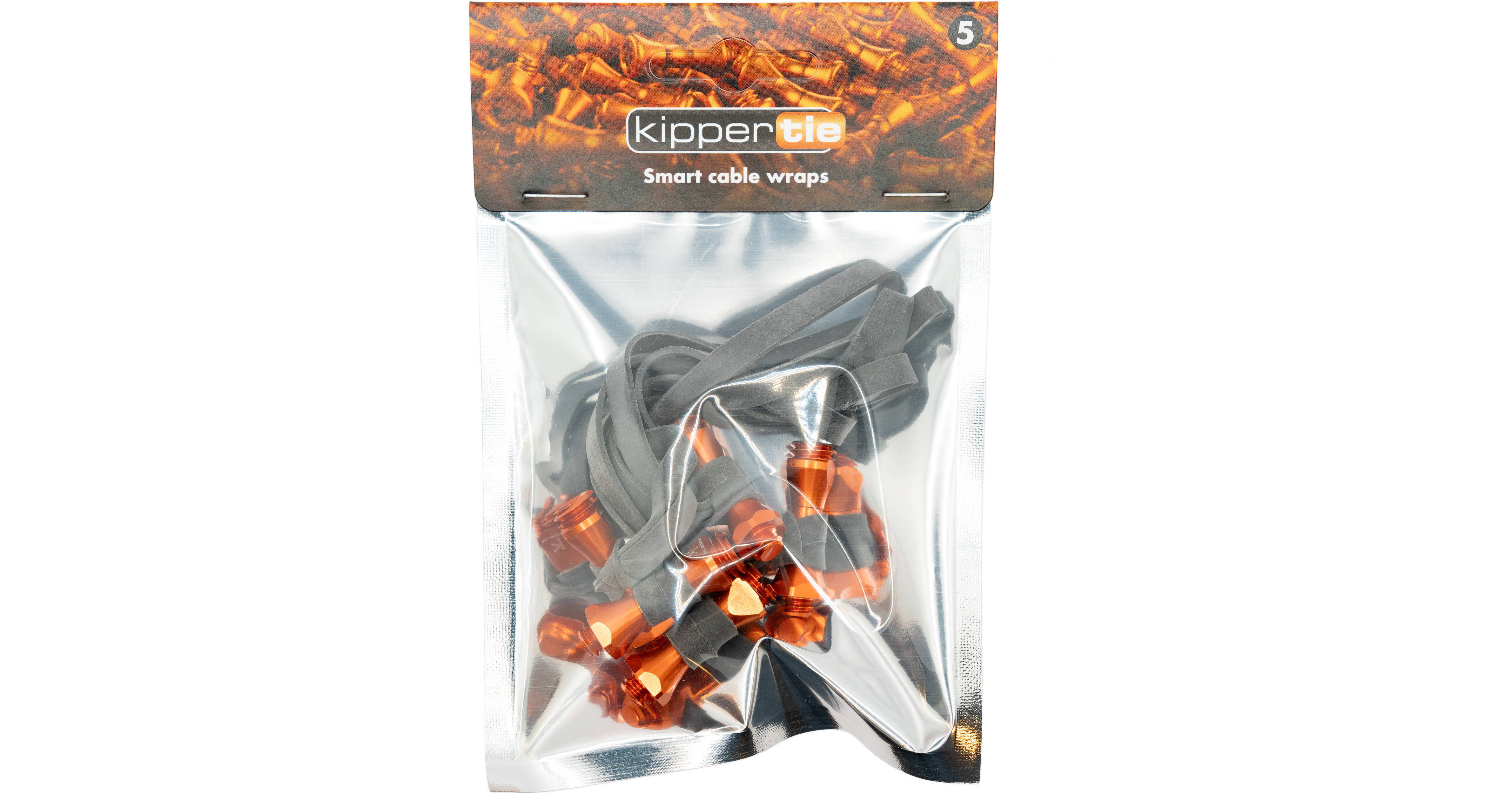 KipperTie Smart Cable Wrap (5-Pack) KTSW-5 B&H Photo Video