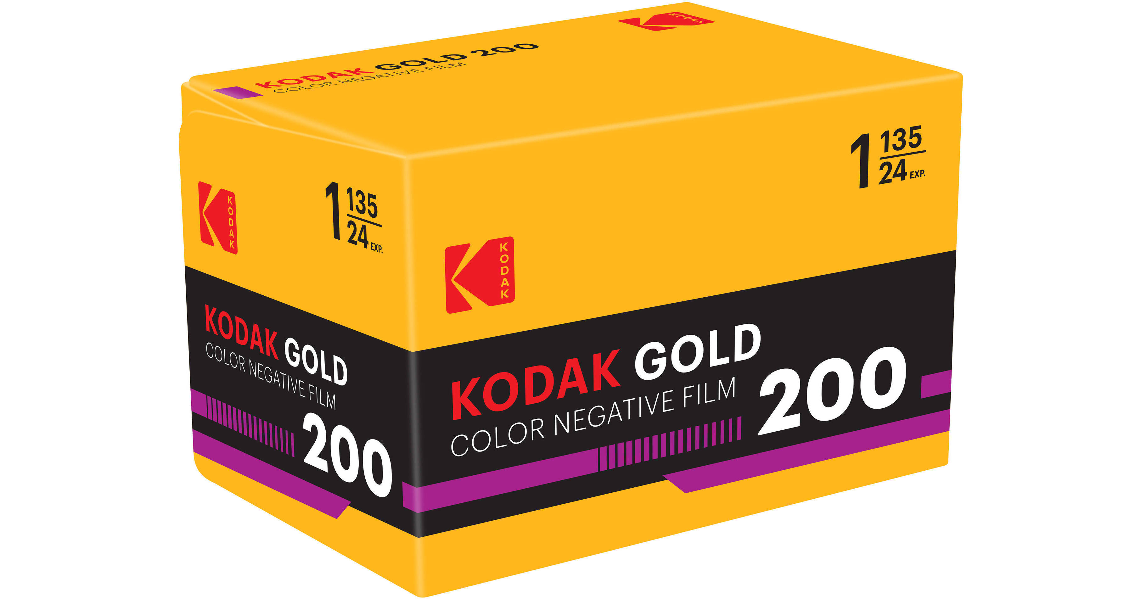 Kodak Eastman GOLD 200 Color Negative Film 7518269 B&H Photo