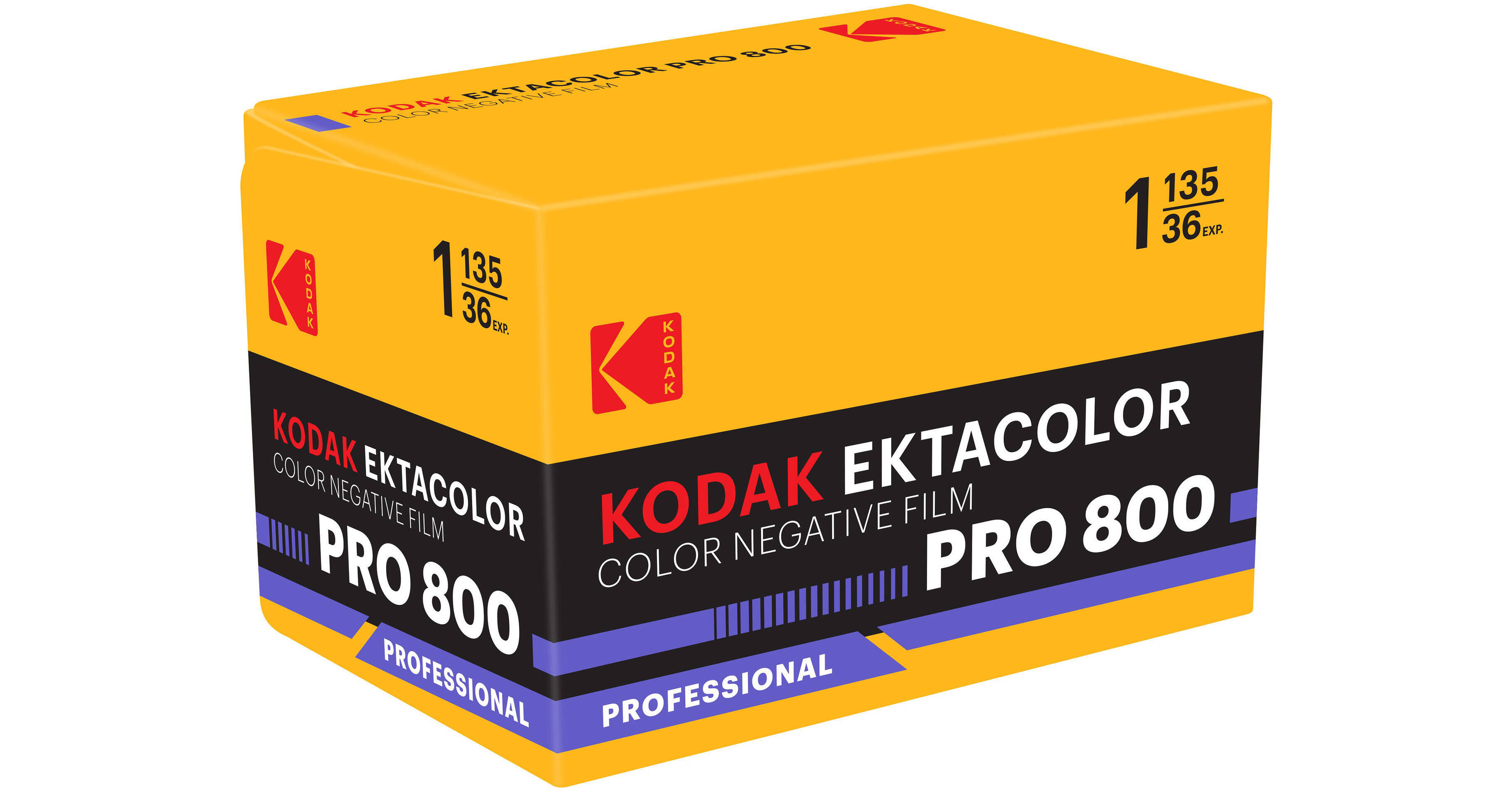 Kodak Ektacolor Pro 800 Color Negative Film 7519531 B&H Photo
