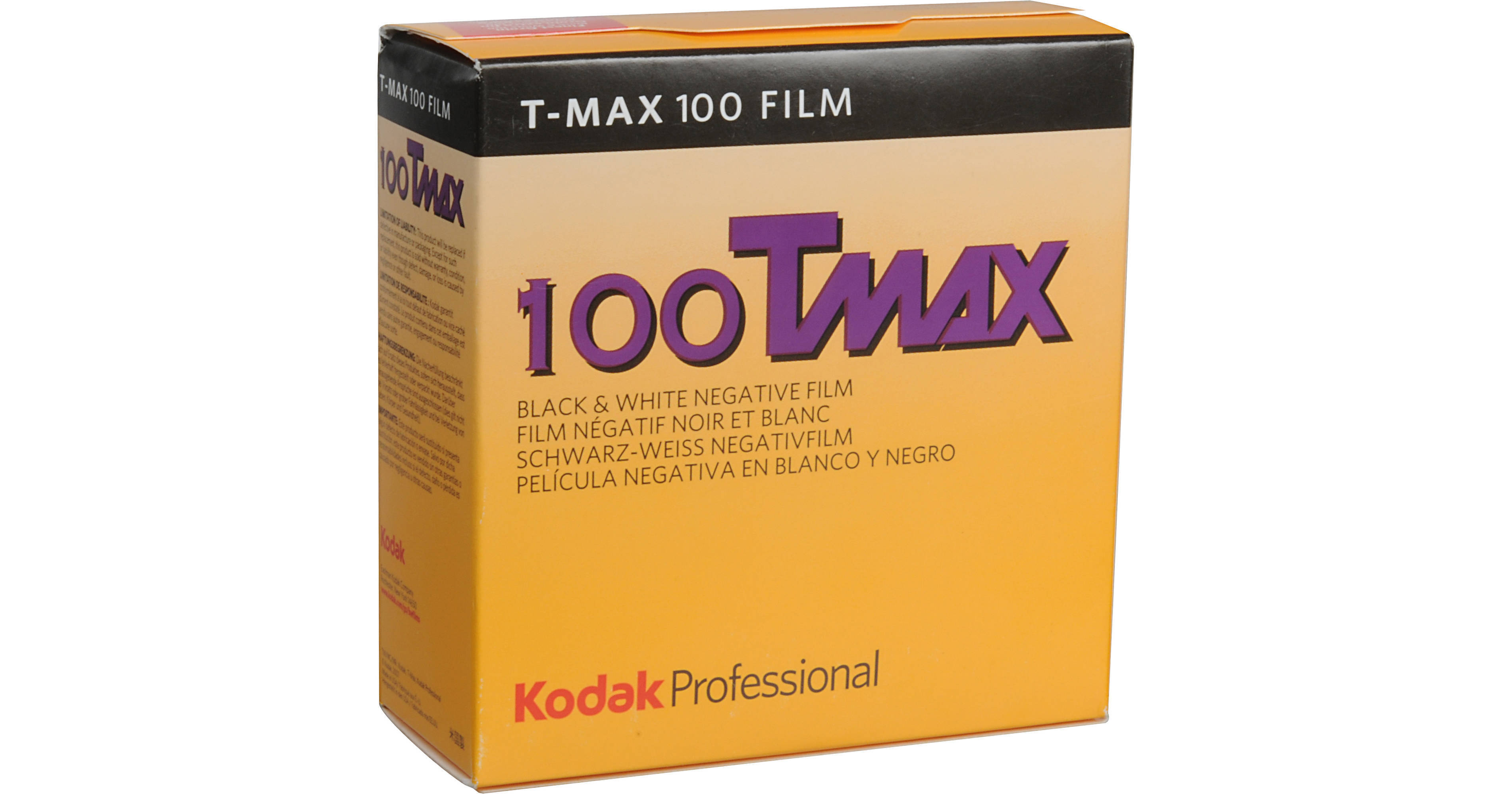 Kodak Professional T-Max 100 Black and White Negative Film (35mm
