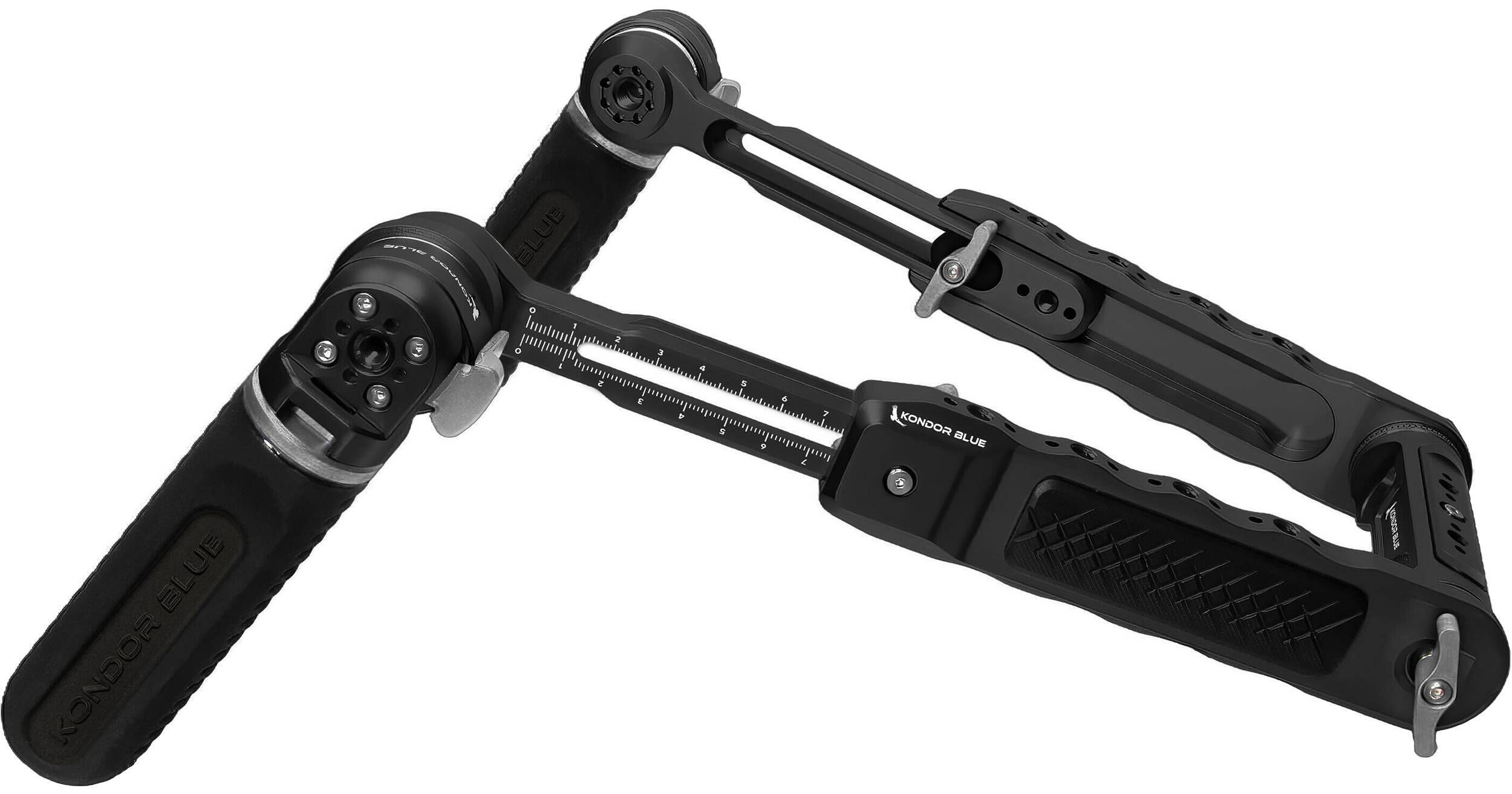 Kondor Blue Pro Pivot Arms & Grips Bundle (Raven Black)