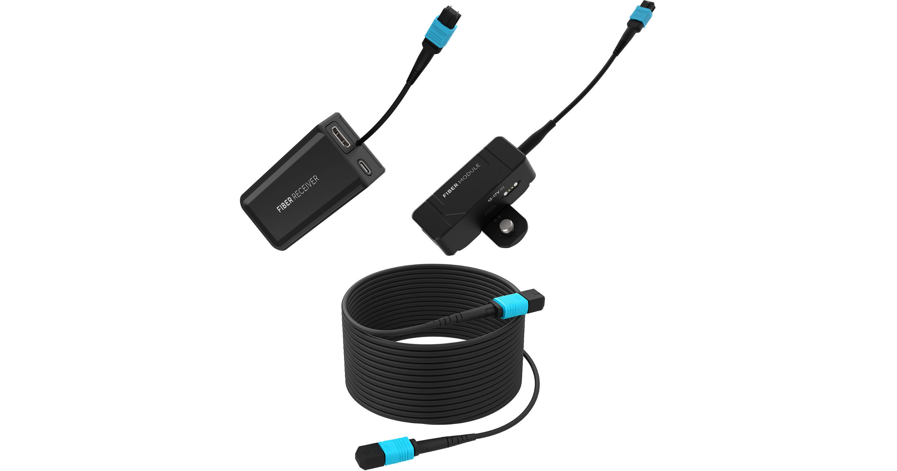 Kondor Blue Fletch Fiber Transmitter & Receiver KB-FFS100-BK B&H