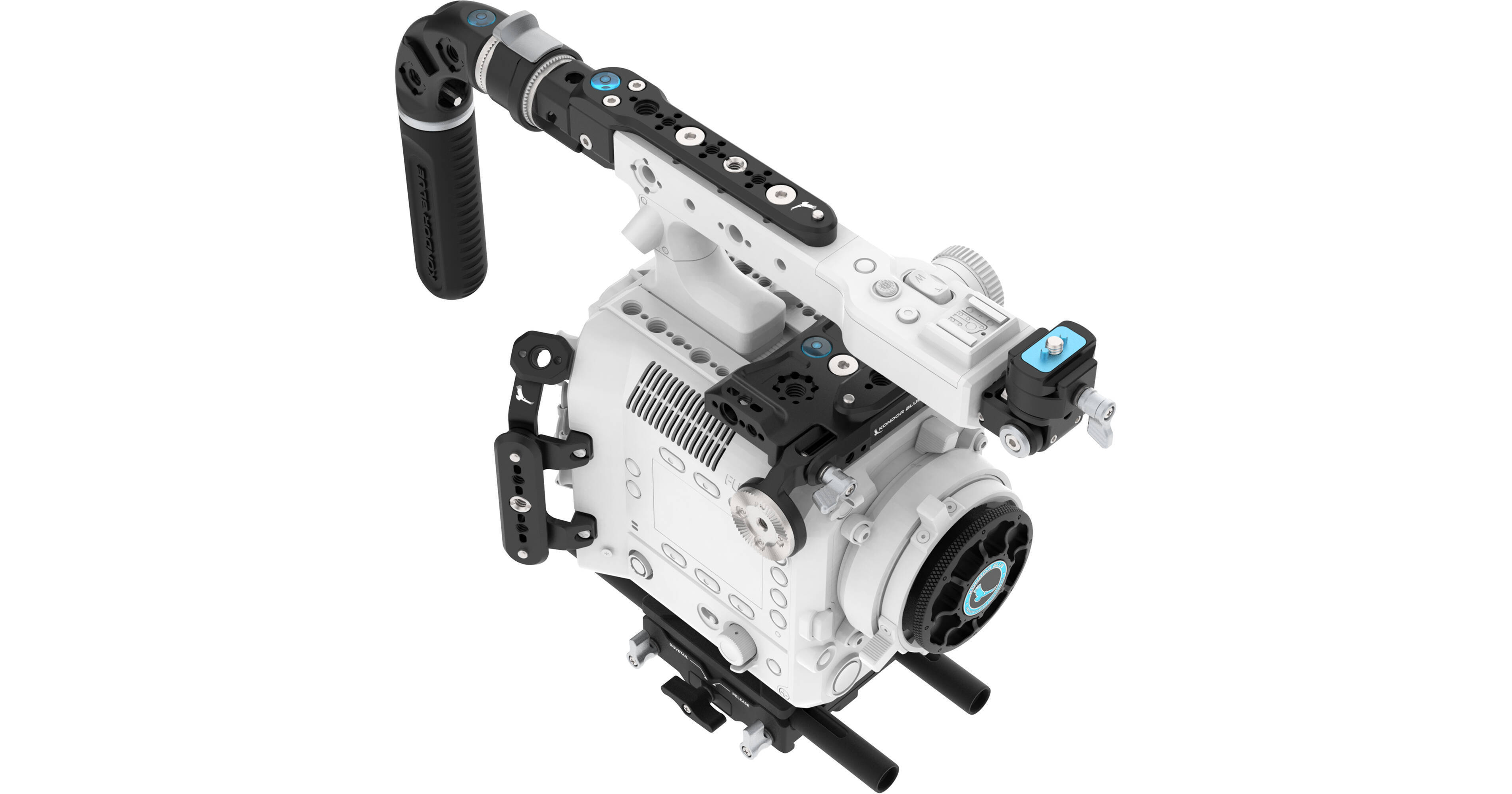 Kondor Blue Base Cage Rig for FUJIFILM GFX ETERNA KB-FGFXE-BR-BK