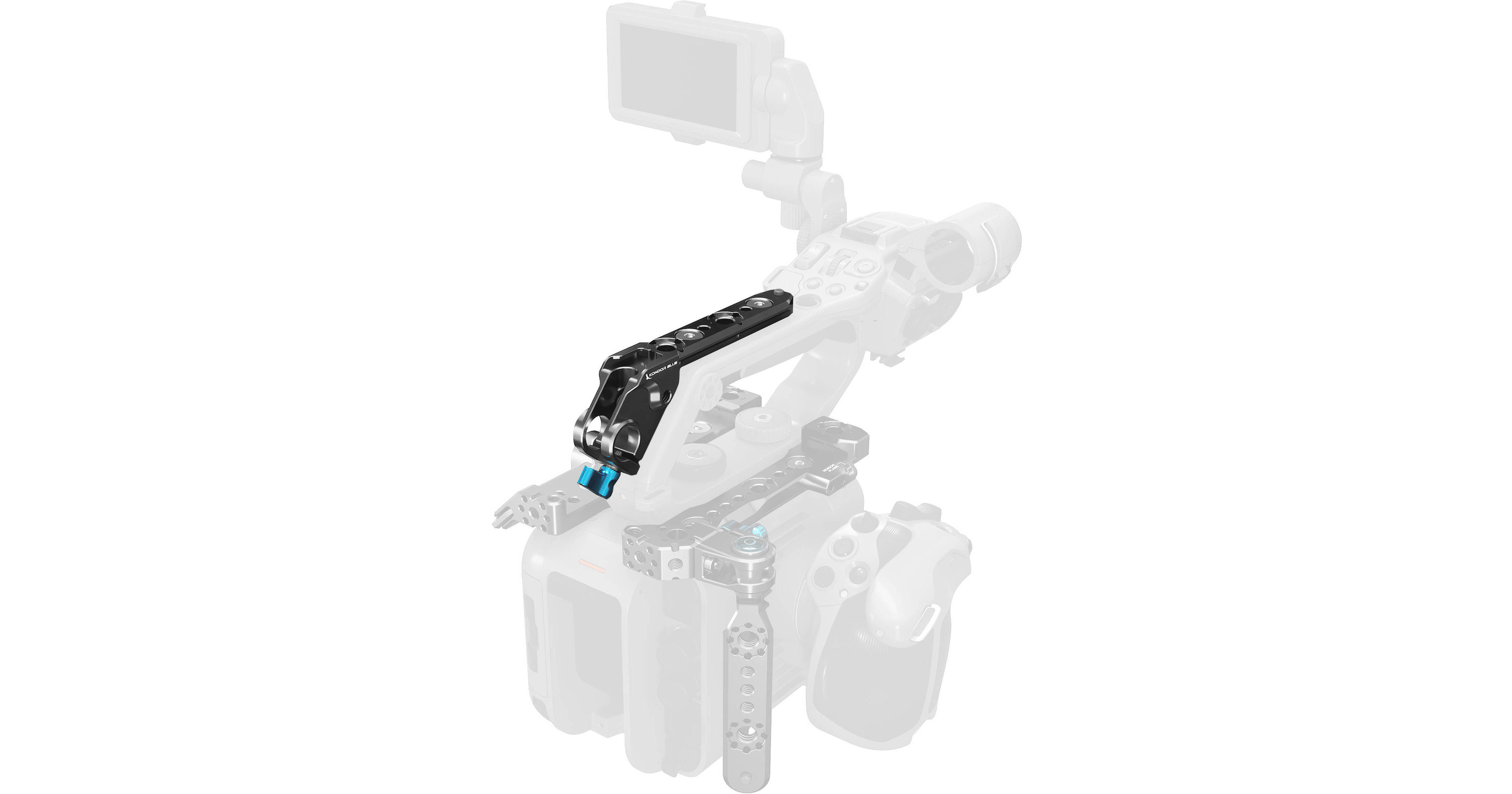 Kondor Blue XLR Handle Extension for FX6 Top Handle KB-SFX6-XLR