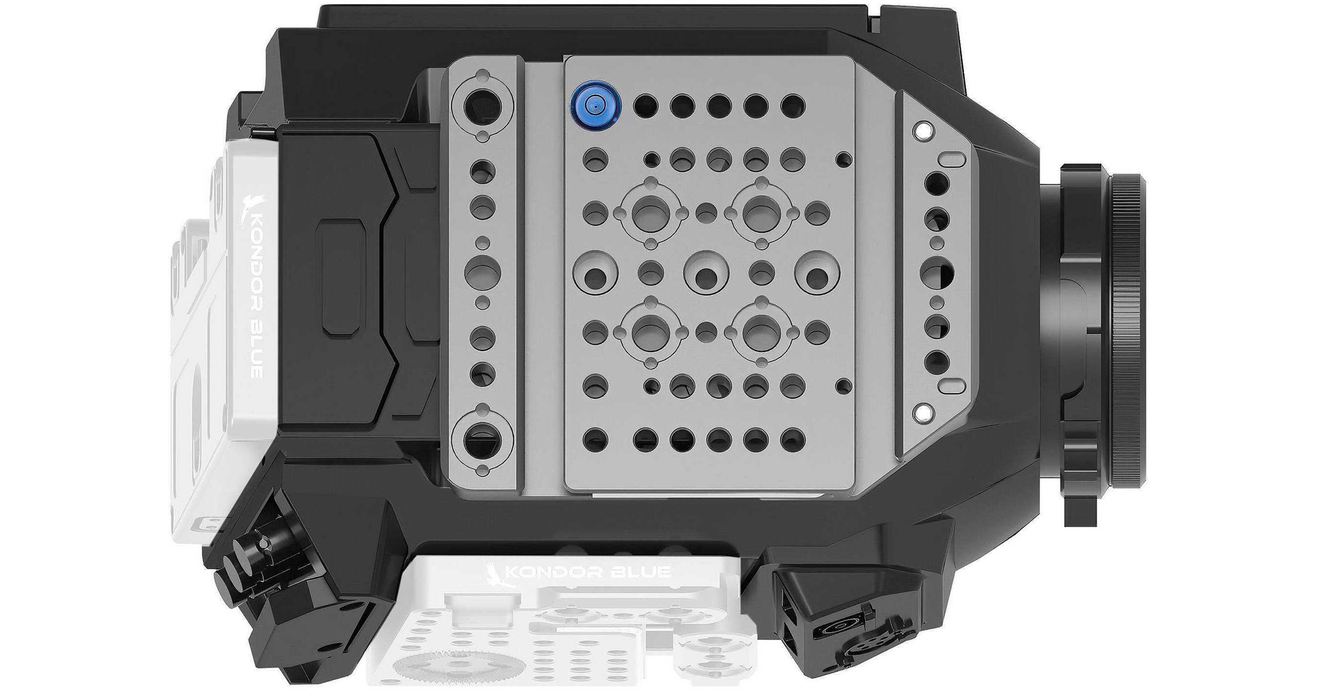Kondor Blue URSA Mini Top Plate (Space Gray) KB-URSAM-TP B&H