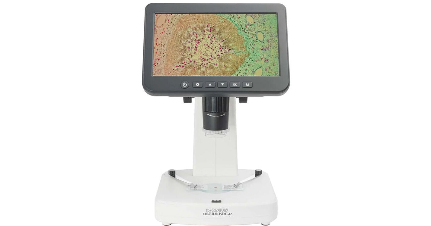 Konus DIGISCIENCE-2 1200x Zoom Digital Microscope 5021 B&H Photo