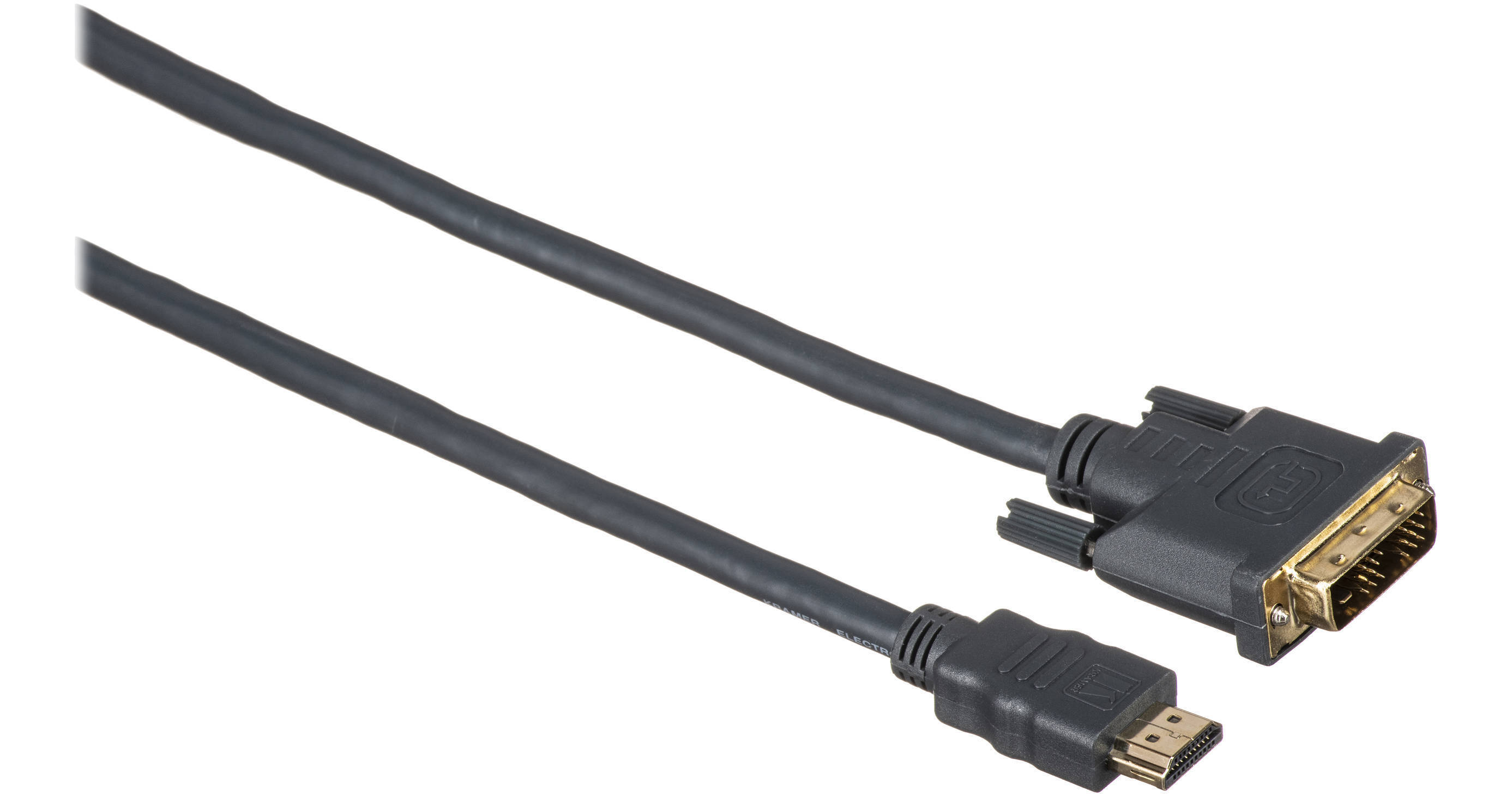 Kramer HDMI Male to DVI Male Video Cable (3') C-HM/DM-3 B&H
