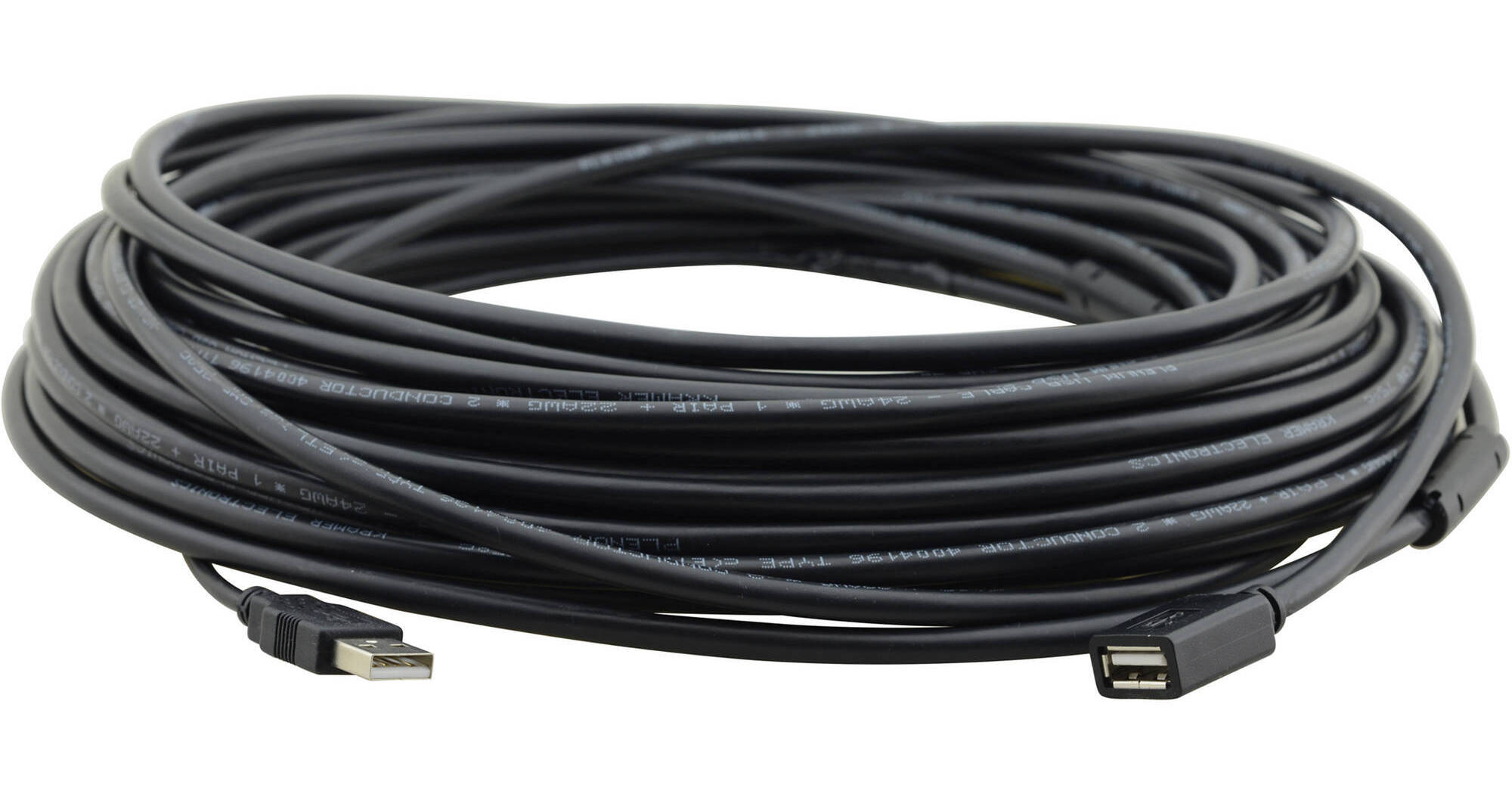 Kramer USB 2.0 Type-A Female to Male Active CA-UAM/UAF-50 B&H