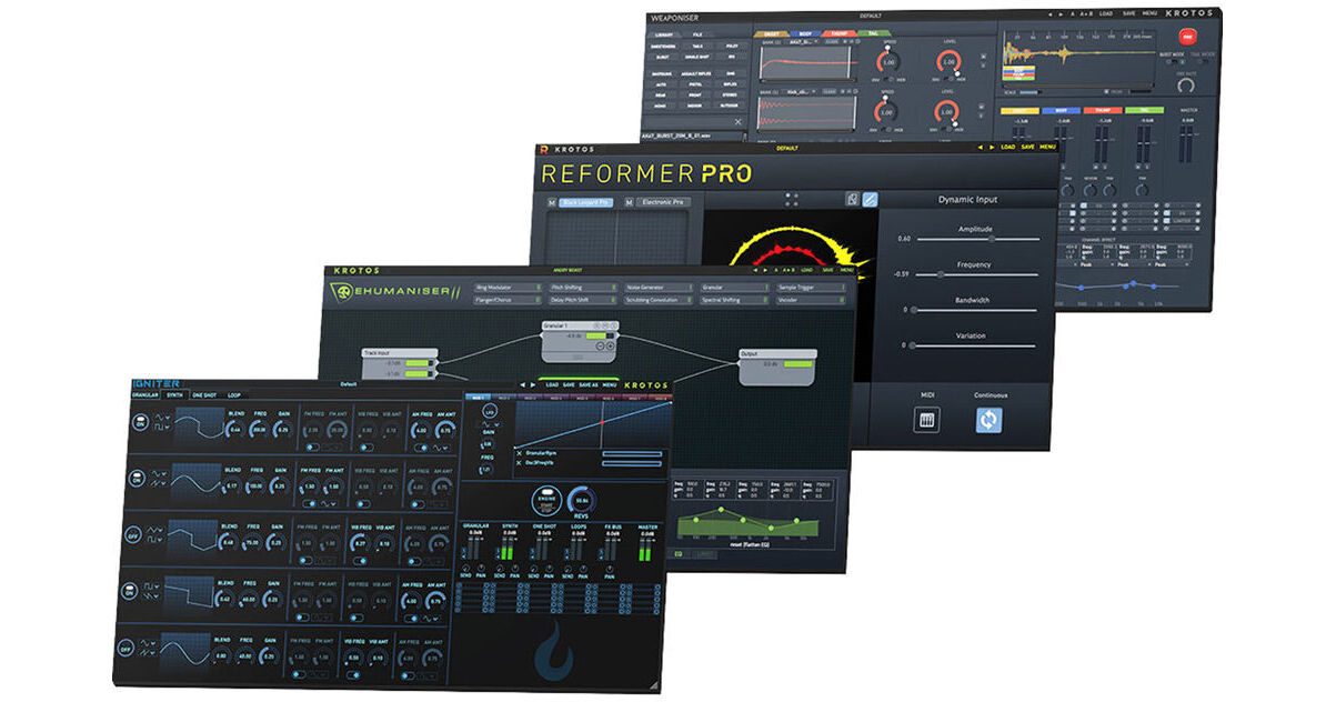 Krotos Audio Sound Design Bundle 3 Software SOUND DESIGN BUNDLE