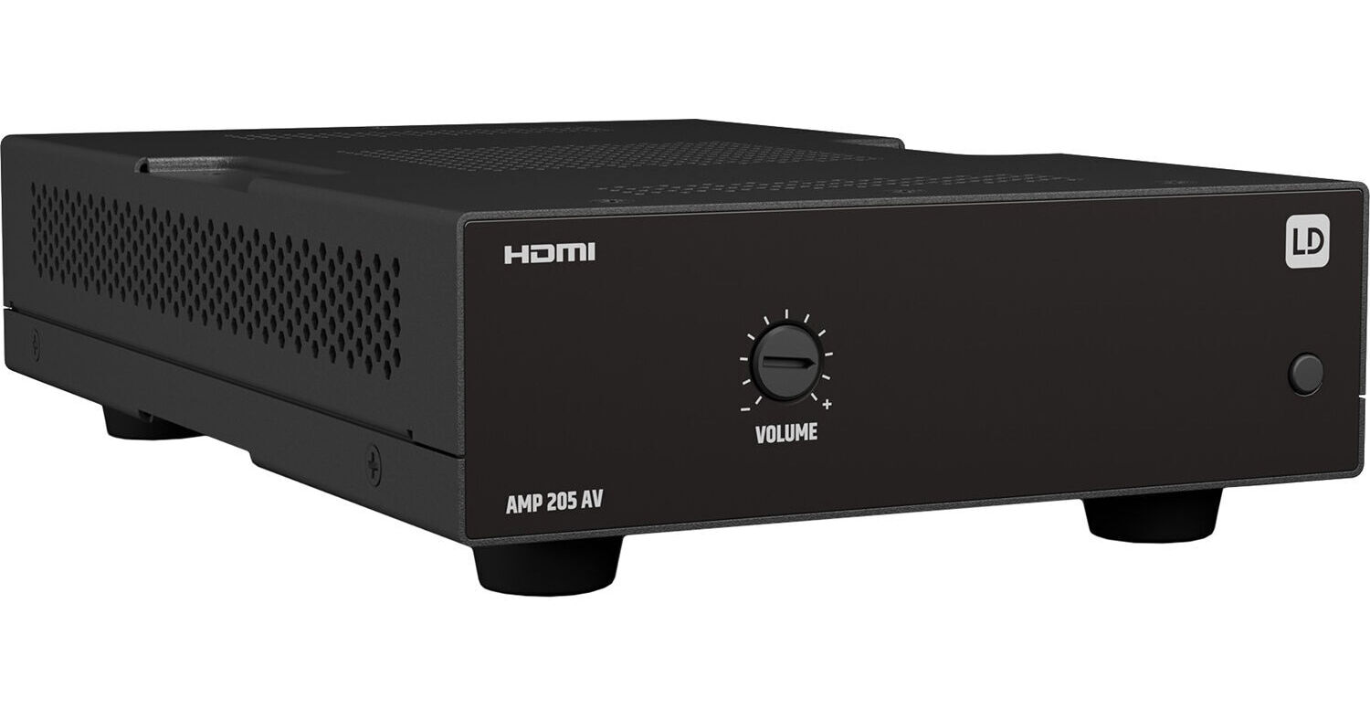 LD Systems AMP 205 AV HDMI Audio De-Embedder and