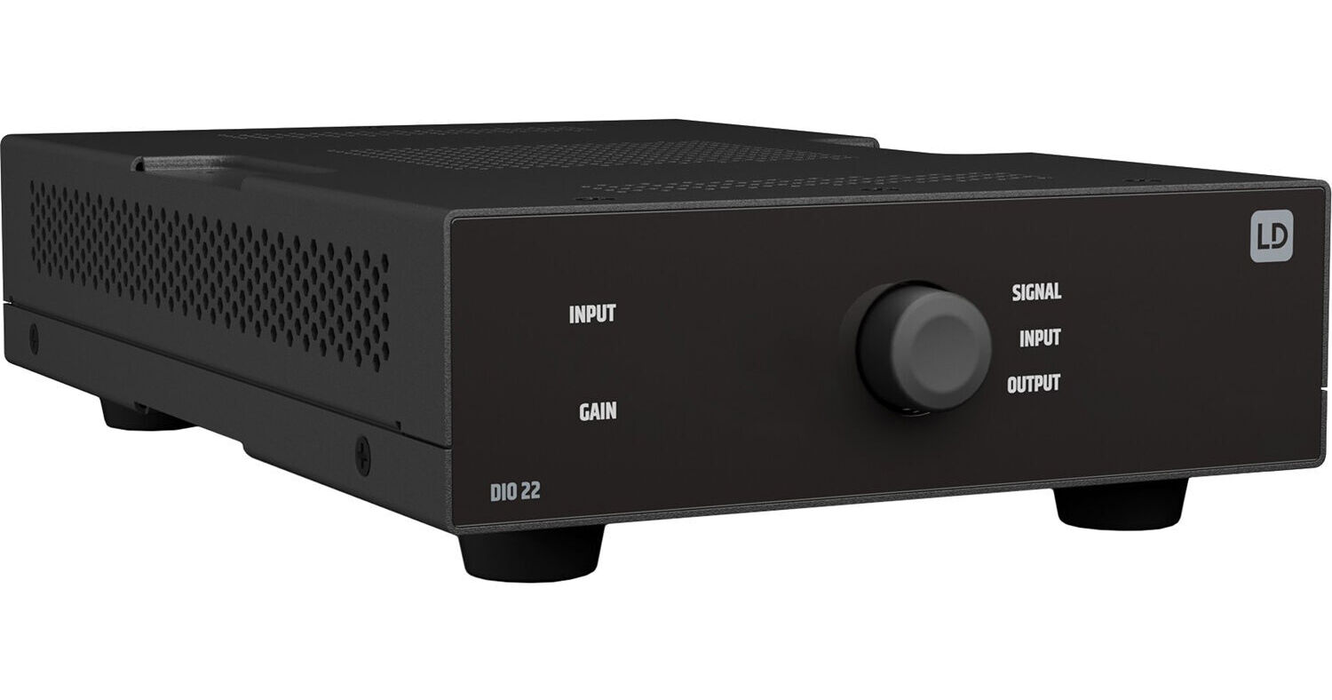 LD Systems DIO 22 2x2 Input / Output Dante Interface