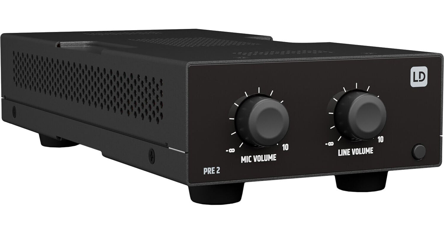 LD Systems PRE 2 Two-Channel Microphone and Line LDS-PRE2(US)