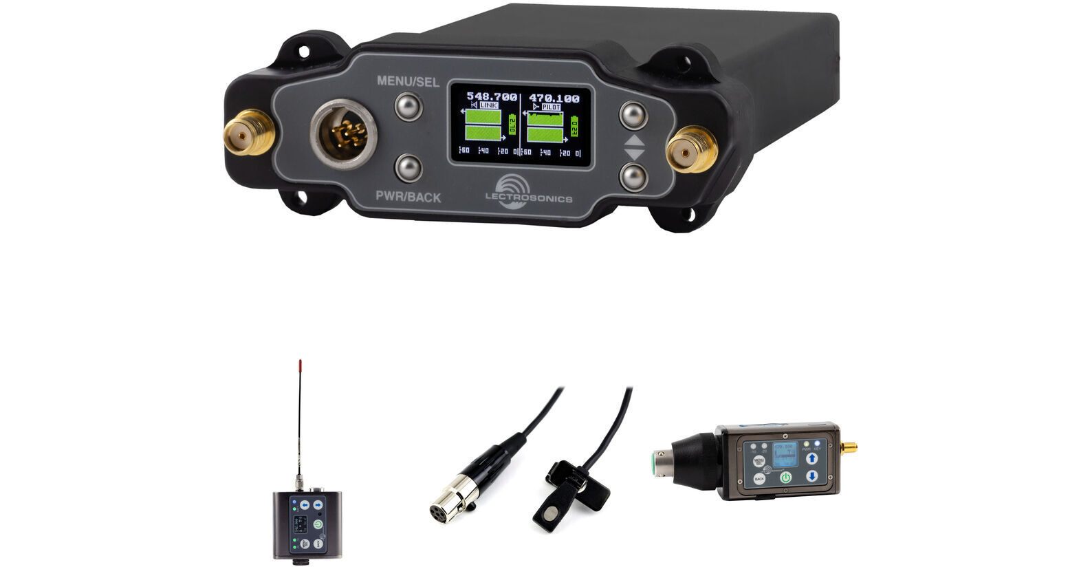 Lectrosonics DSR Two-Channel Slot Receiver ENG Kit with DPR-A