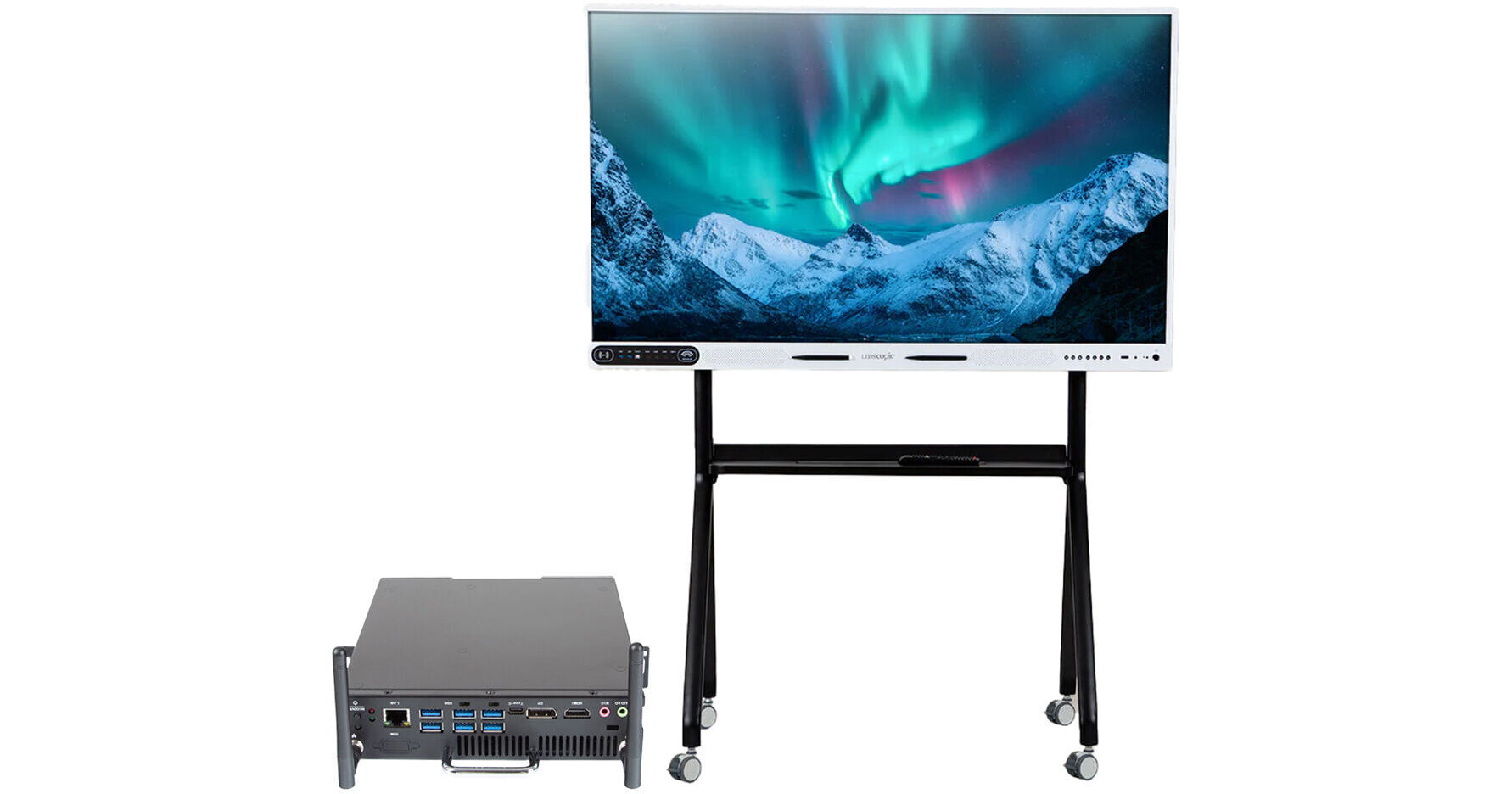 LEDscopic Smartboard 86" UHD 4K Touchscreen LSB85OS BUNDLE B&H