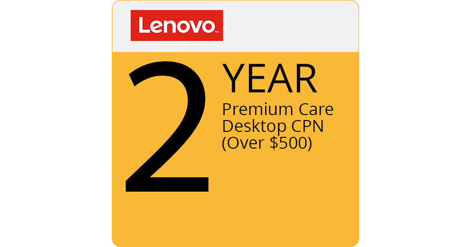 Lenovo 2-Year Premium Care for Select Desktops 5WS1M22630 B&H