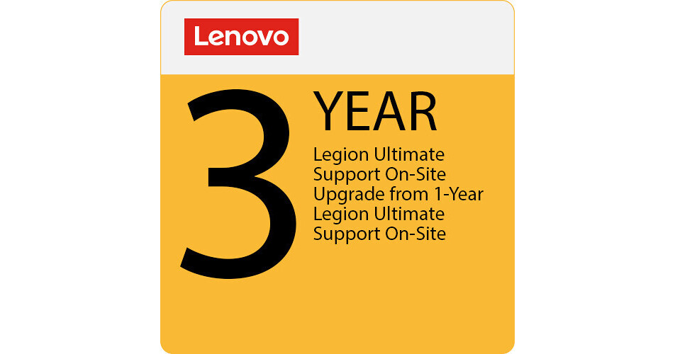 Lenovo 3-Year Legion Ultimate Support On-Site Upgrade 5WS1S12552