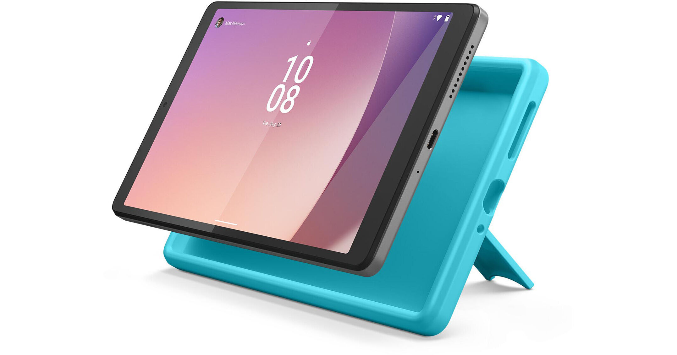 Lenovo Bumper Case for Tab M8 4th Gen (Blue) ZG38C04752 B&H
