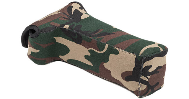 LensCoat BodyBag Sport Camera Case (Forest Green Camo) LCBBSPFG
