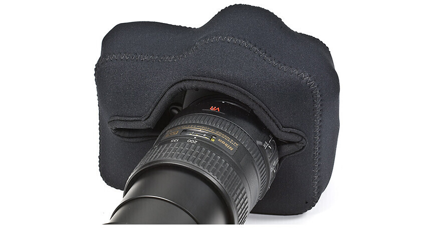 LensCoat BodyGuard R Camera Cover with Grip (Black) LCBGRGBK B&H