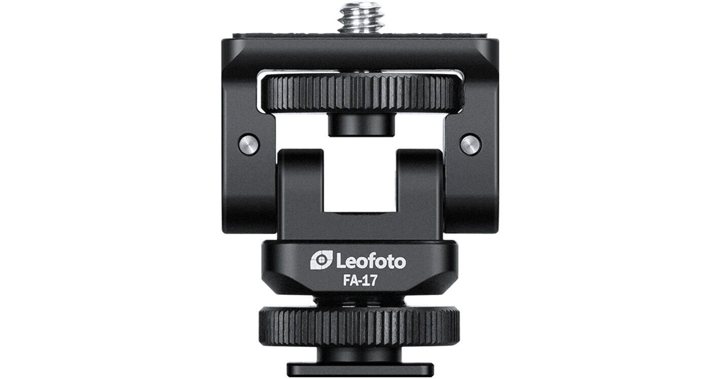 Leofoto FA-17 Swivel Head for Camera Hot Shoe 1/4"-20 FA-17 B&H
