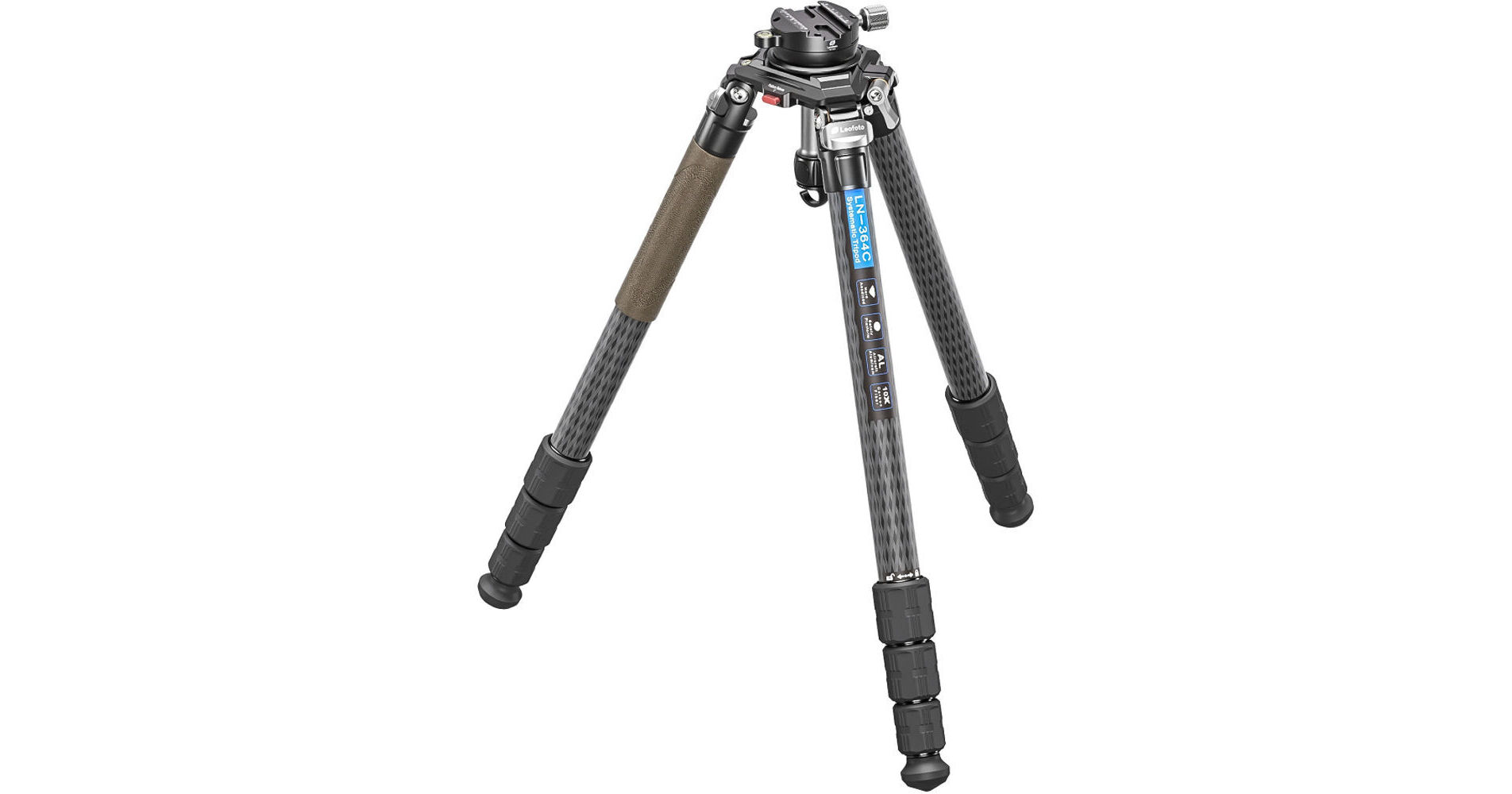 Leofoto LN-364C Carbon Fiber Tripod with YB-75LK LN-364C+YB-75LK