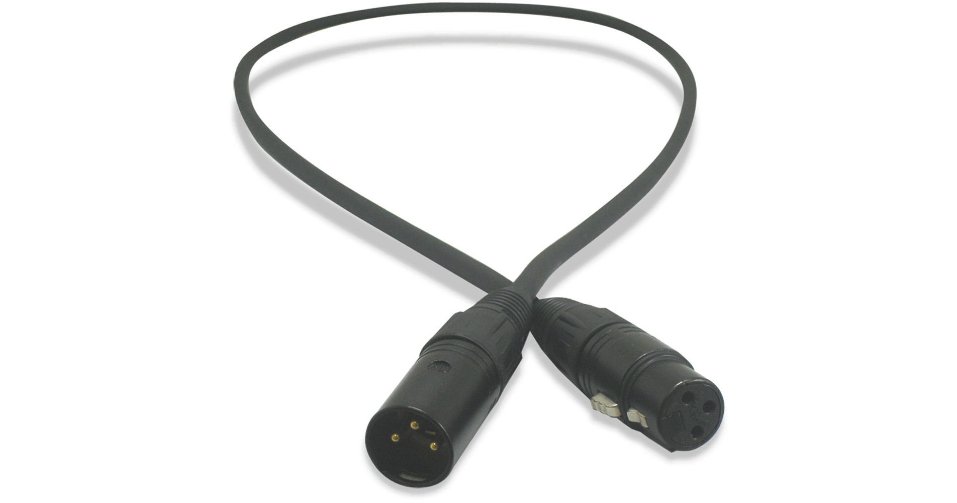 Lex Products Pro Audio Male to Female XLR LPA-XLR-20/2-25 B&H
