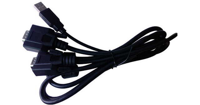 Lilliput VGA Cable with USB Type-A for Select Lilliput LLP-5FVTC