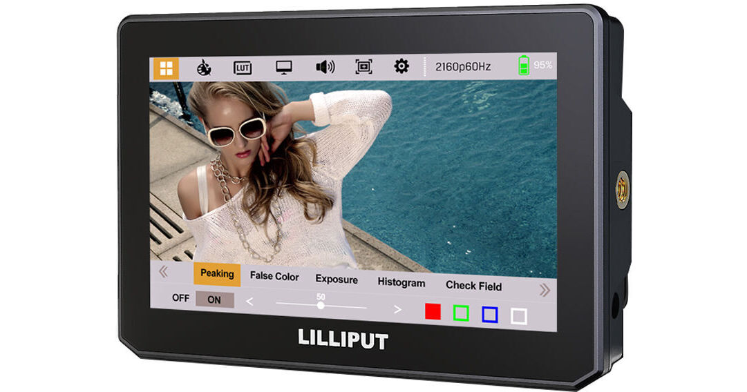 Lilliput 5" Touch On-Camera HDMI Monitor T5 B&H Photo Video