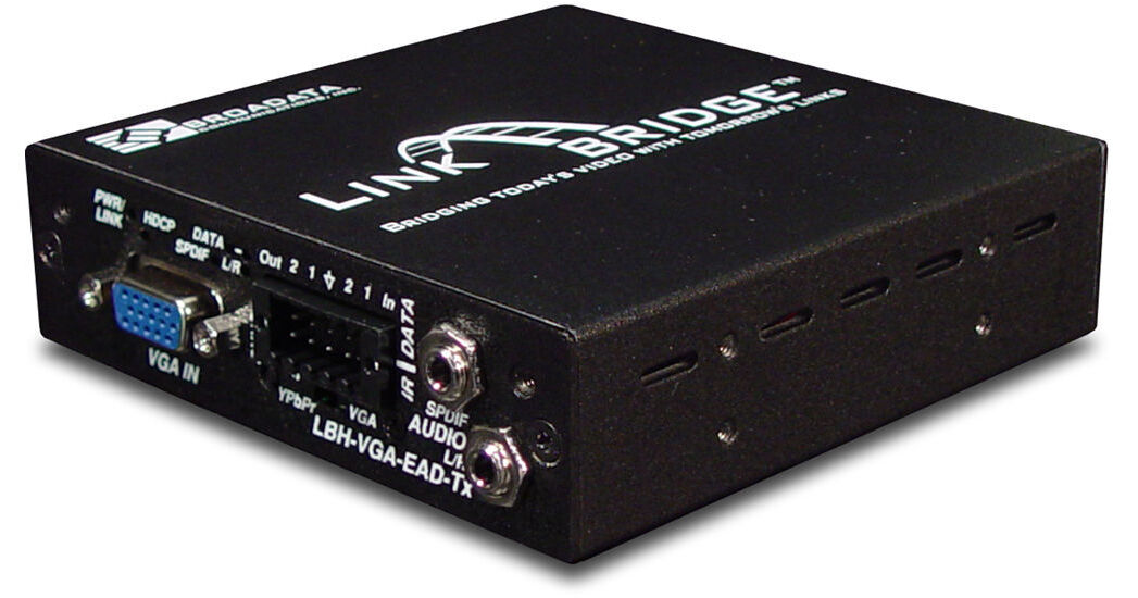 Link Bridge VGA HDBaseT Video Transmitter LBH-VGA-EAD-T B&H