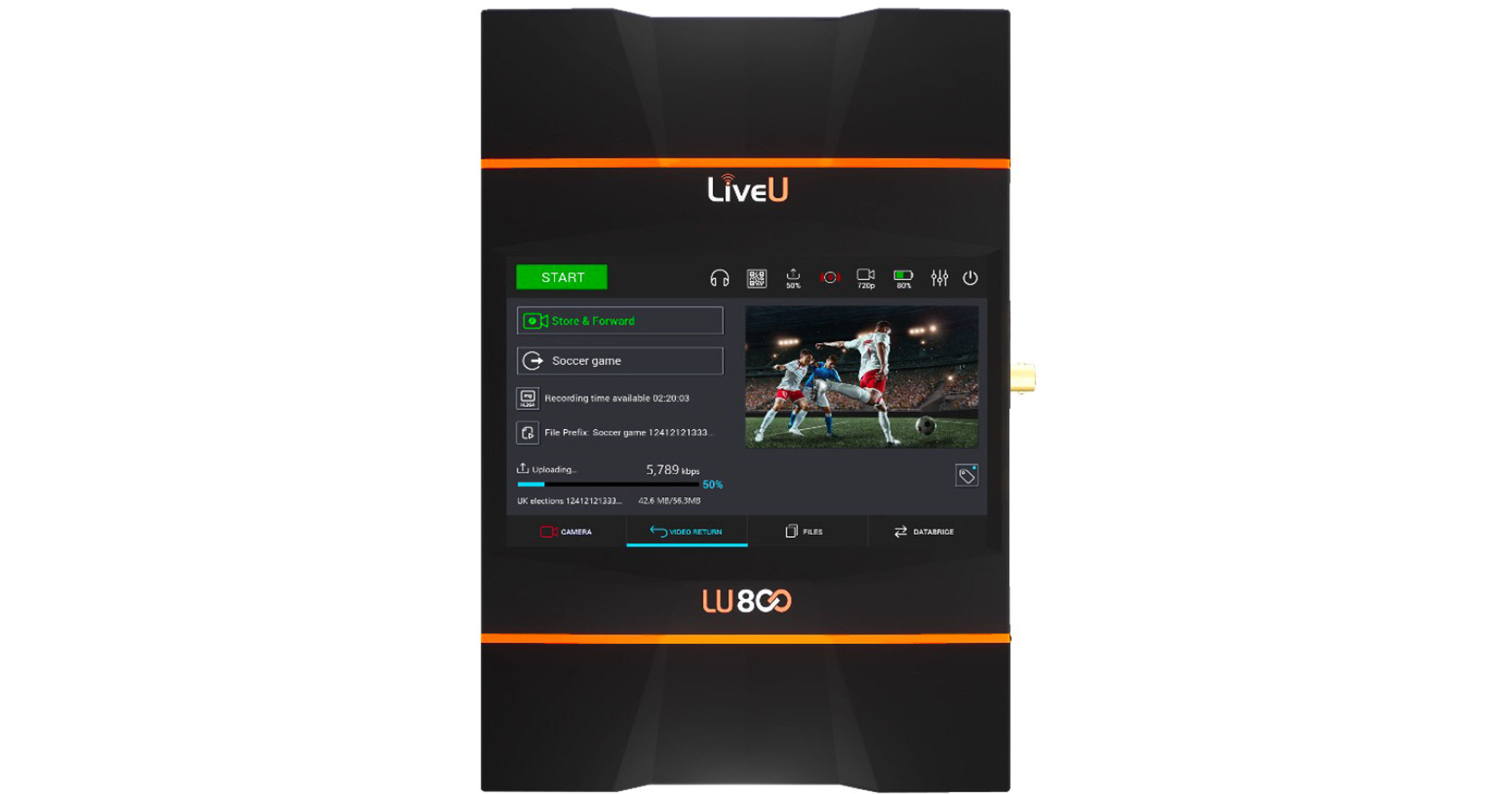 LiveU LU800 All-in-One Encoder Production Unit LU800A-HDR-5G-2