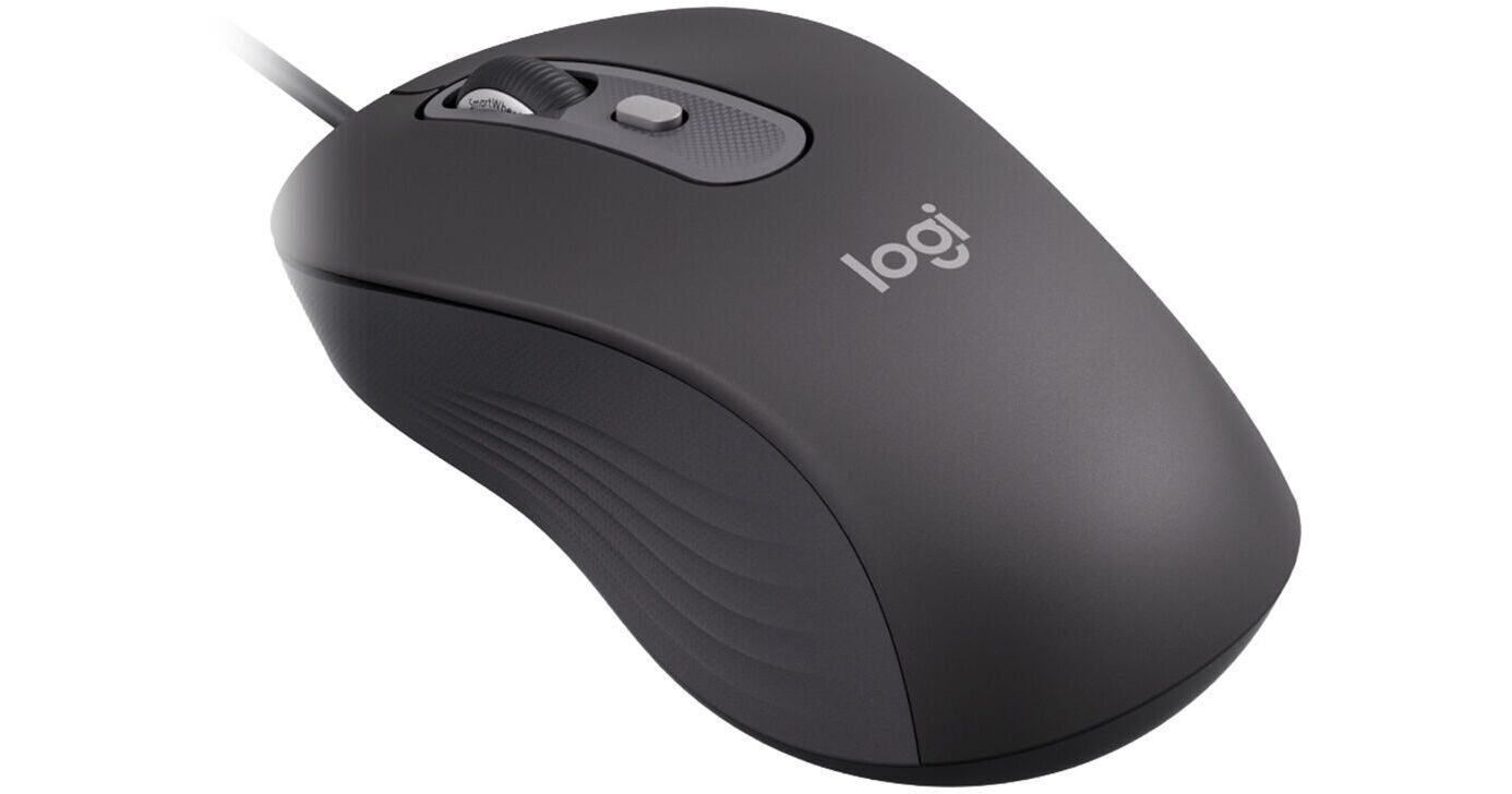 Logitech Signature M520 L Wired Mouse for Business 910-007497
