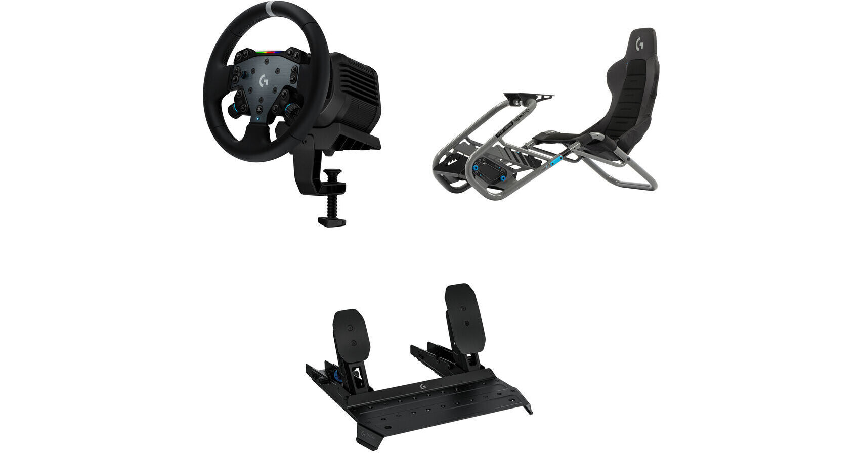 Logitech G RS50 Racing Wheel System with G RS Pedals and