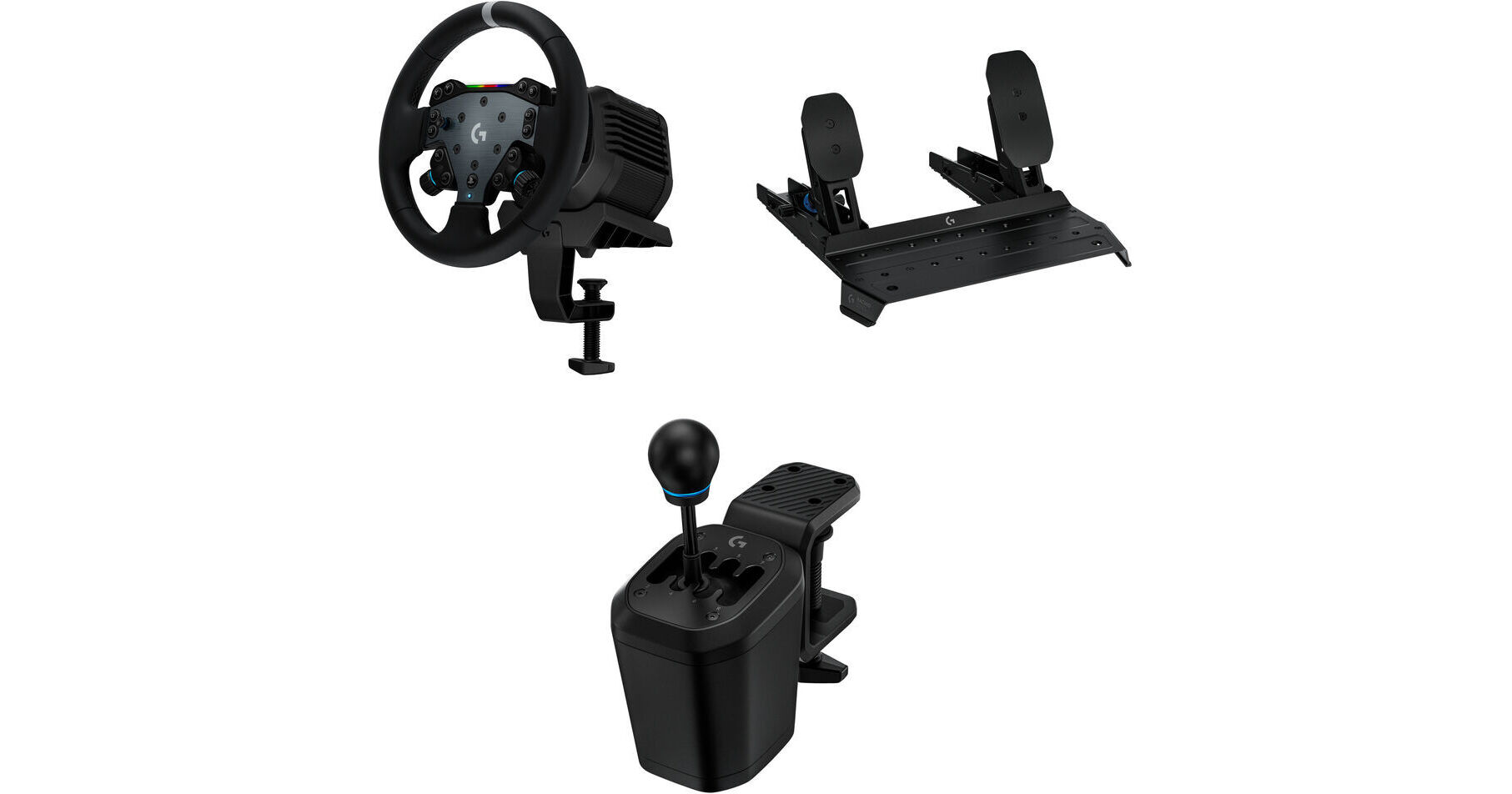 Logitech G RS50 Racing Wheel, Shifter & Pedals Kit (PC,