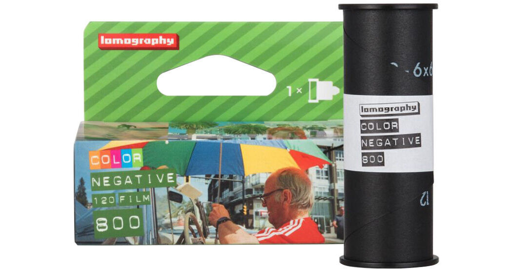 Lomography ISO 800 Color Negative Film (120 Roll Film) F8120C