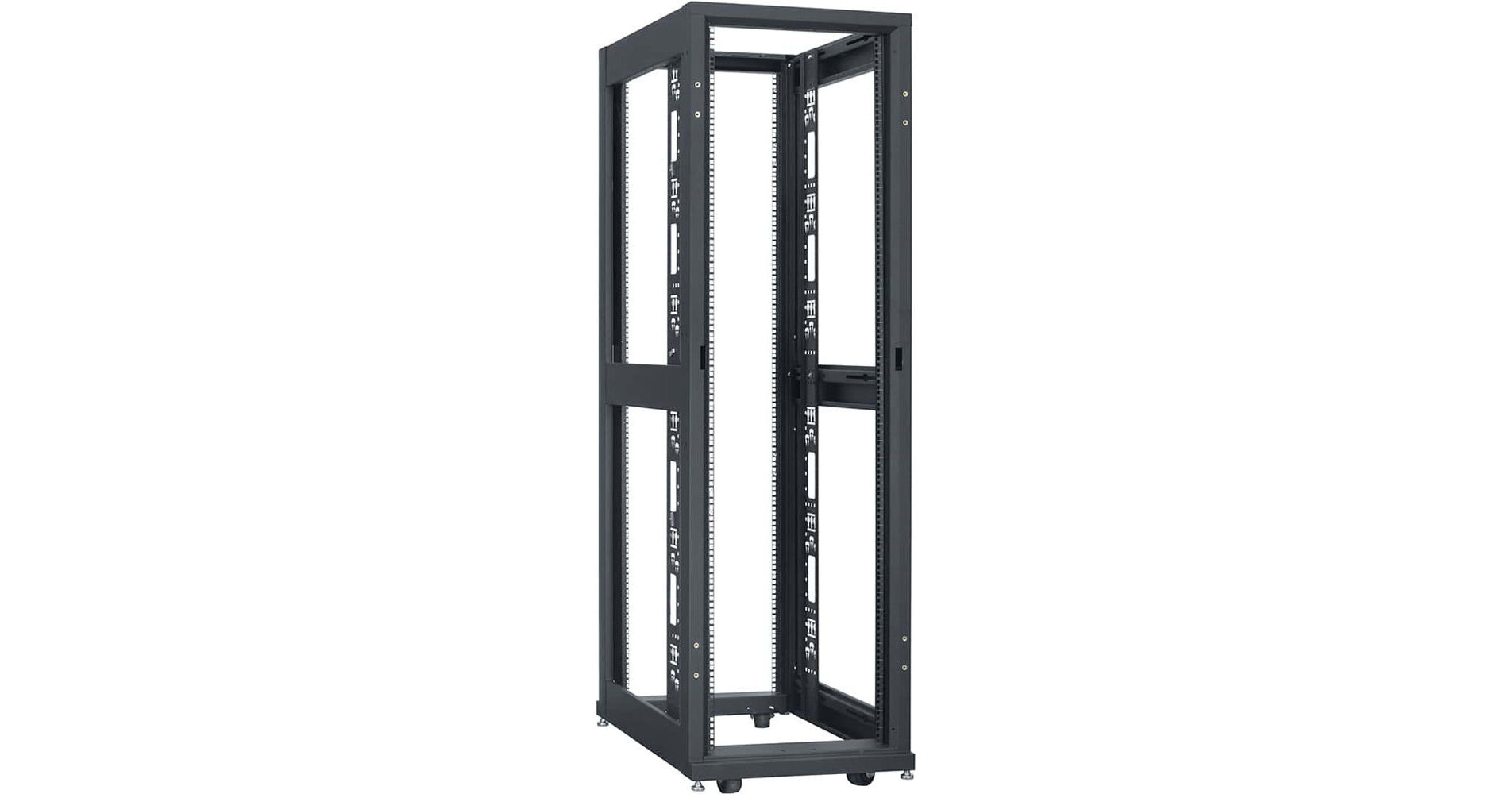 Lowell Manufacturing Open Frame Data Rack DAT31F-4536-B B&H