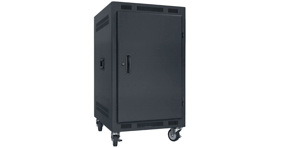 Lowell Manufacturing Rack-Portable-14U, 22" Deep, Solid LPR-1422