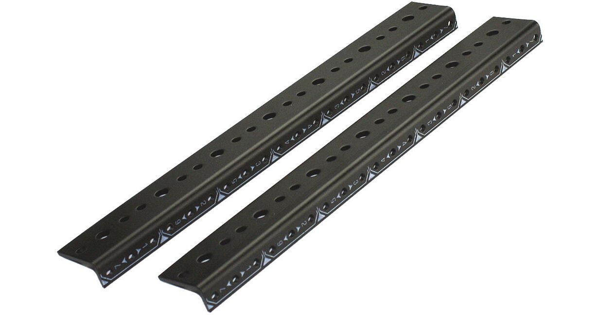 Lowell Manufacturing Rack Rails Thin-Flange for Custom RRT-10
