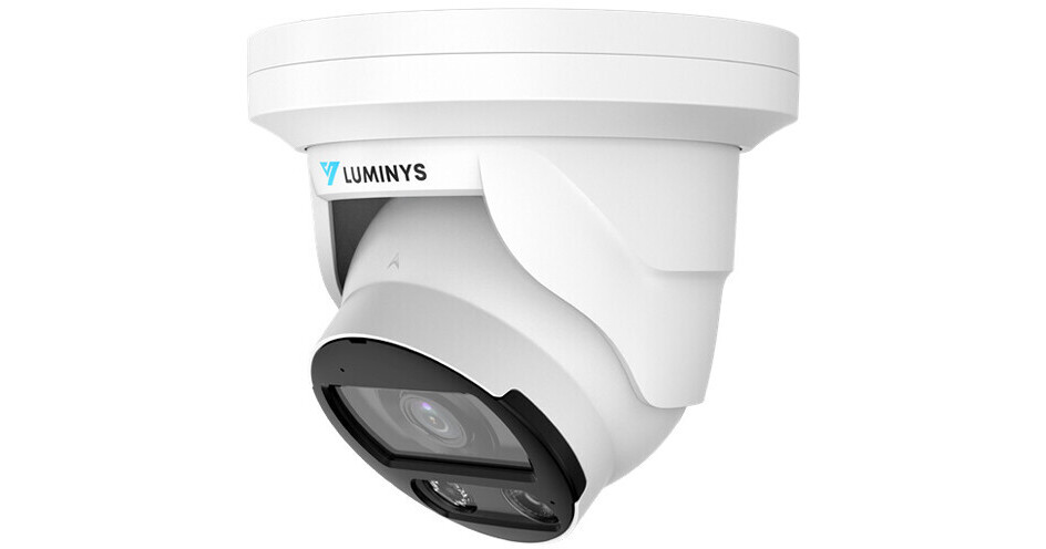 Luminys 4MP LumiLuxSmart IP Turret Camera with Night N5T-4LA2C