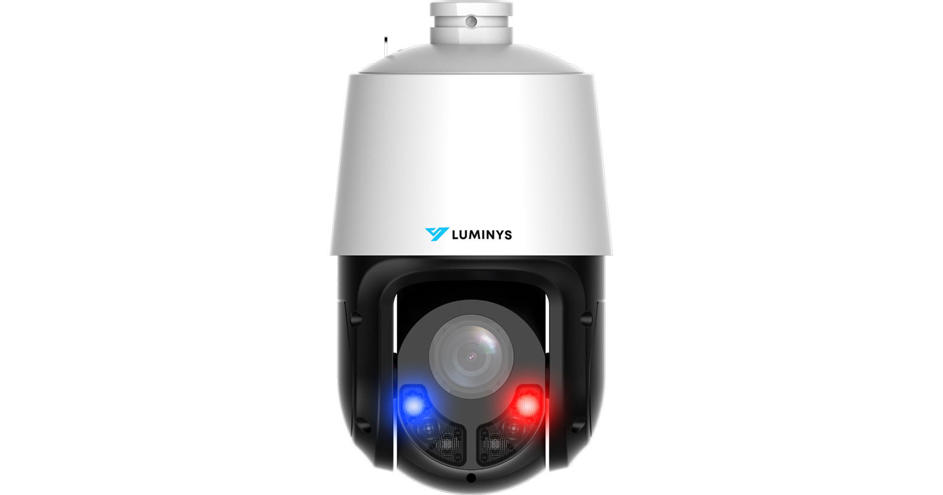Luminys 8MP Network LumiDeterrent Dome Camera with 25x P44-8DB25