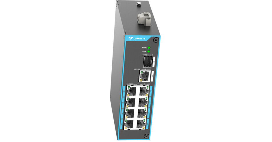 Luminys LumiPower 8-Port 100Mb PoE++ Compliant SUL-10MLA B&H