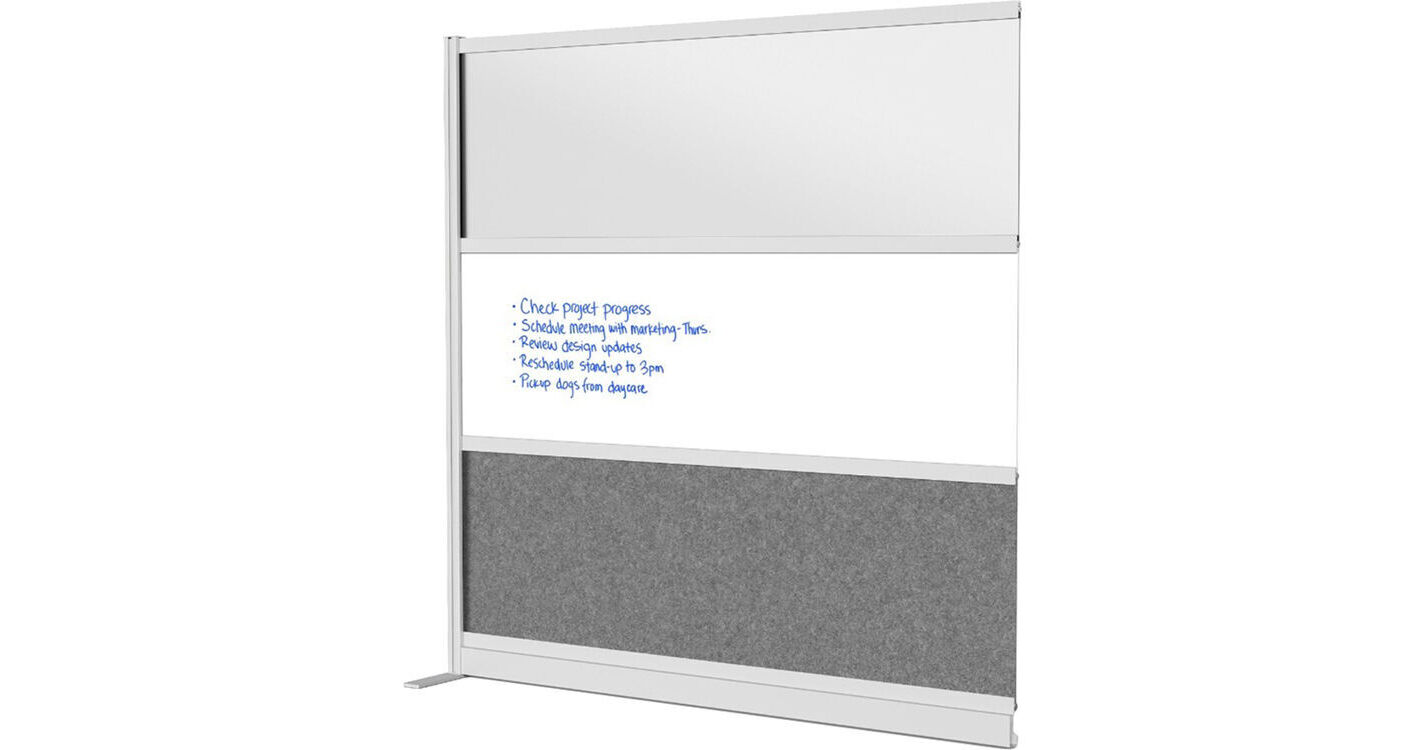 Luxor Modular Room Divider Add-On Wall MW-7070-XWCGWG B&H Photo