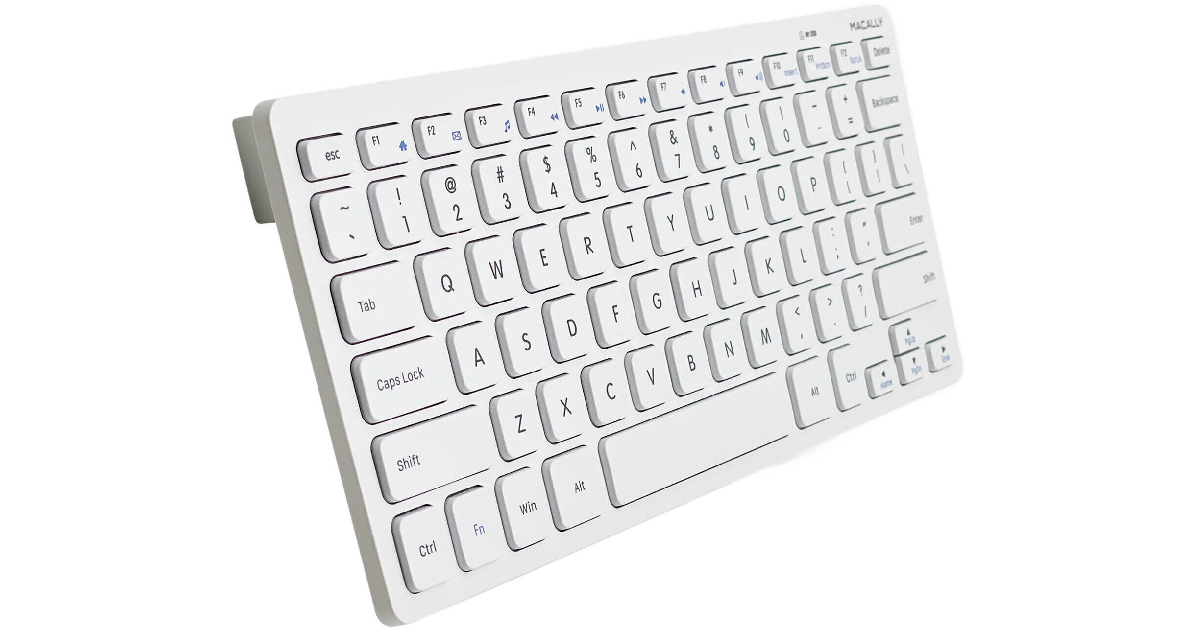 Macally Compact Wireless Keyboard (White) RFCOMPACTW B&H Photo