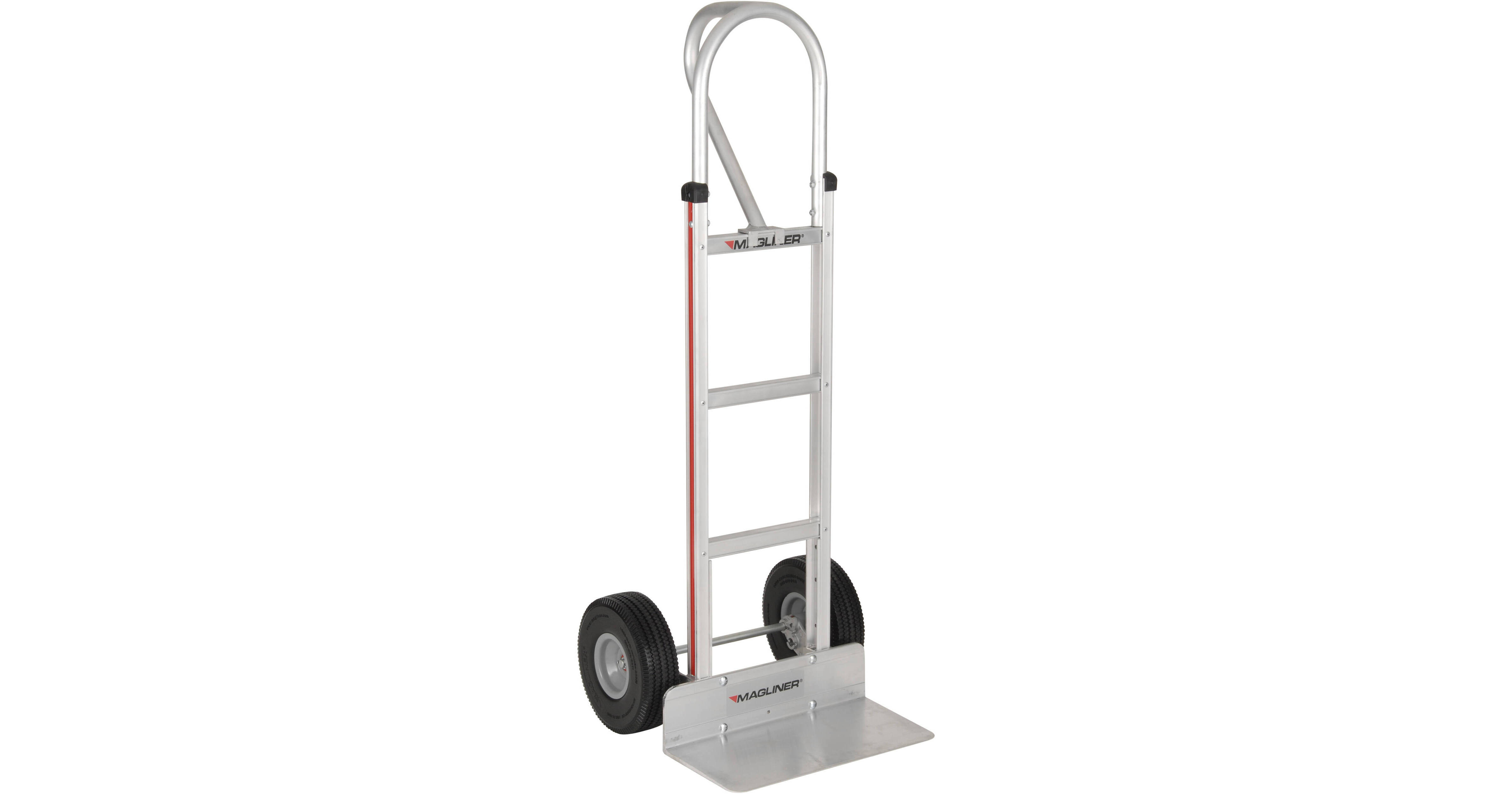 Magliner HMA15AG2C Straight-Back Hand Truck with 10" HMA15AG2C
